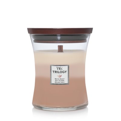Trilogy Candles | Multi Layered & Colored | WoodWick®