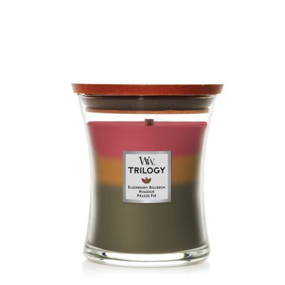 Trilogy Candles | Multi Layered & Colored | WoodWick®