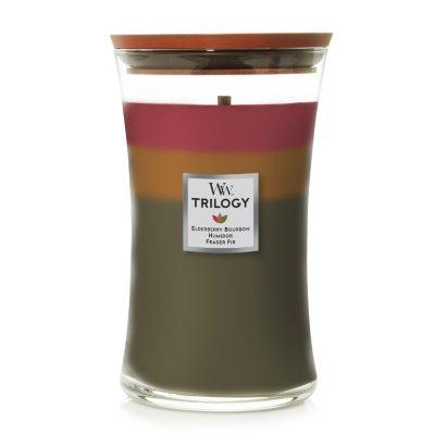 Trilogy Candles | Multi Layered & Colored | WoodWick®