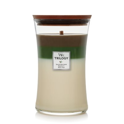 Trilogy Candles | Multi Layered & Colored | WoodWick®