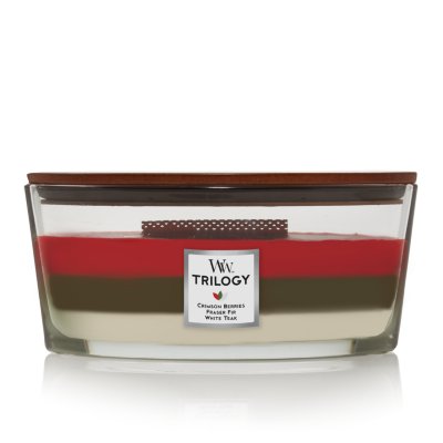 Trilogy Candles | Multi Layered & Colored | WoodWick®