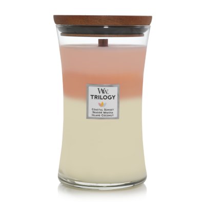 Trilogy Candles | Multi Layered & Colored | WoodWick®